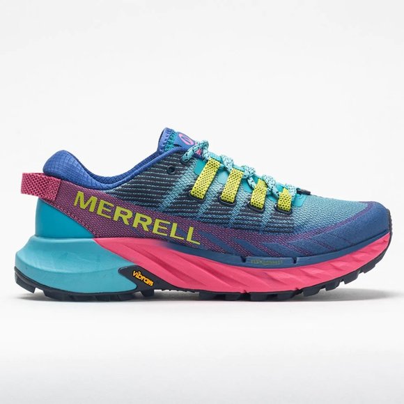 Merrell | Shoes | Merrell Womens Agility Peak 4 Rainbow Laceup Trail ...